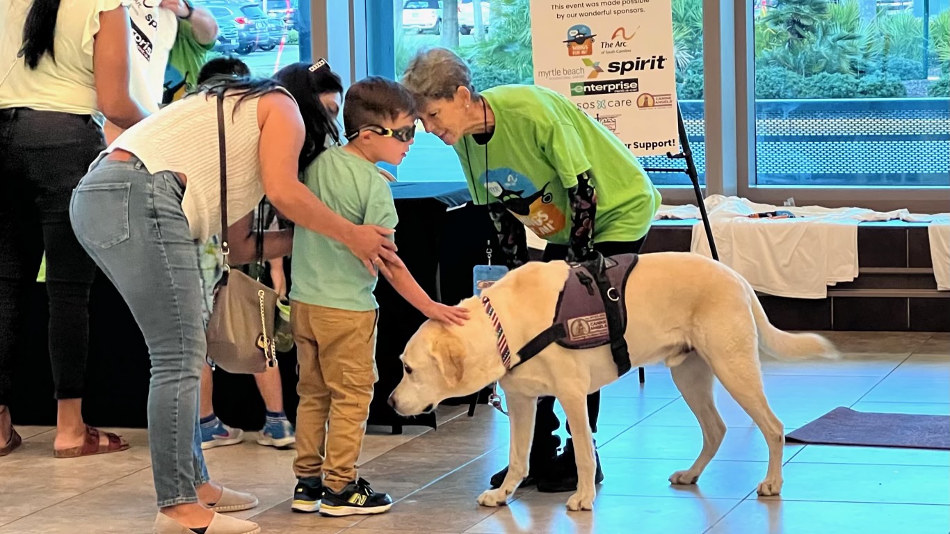 Therapy Dog Program - MYR Airport